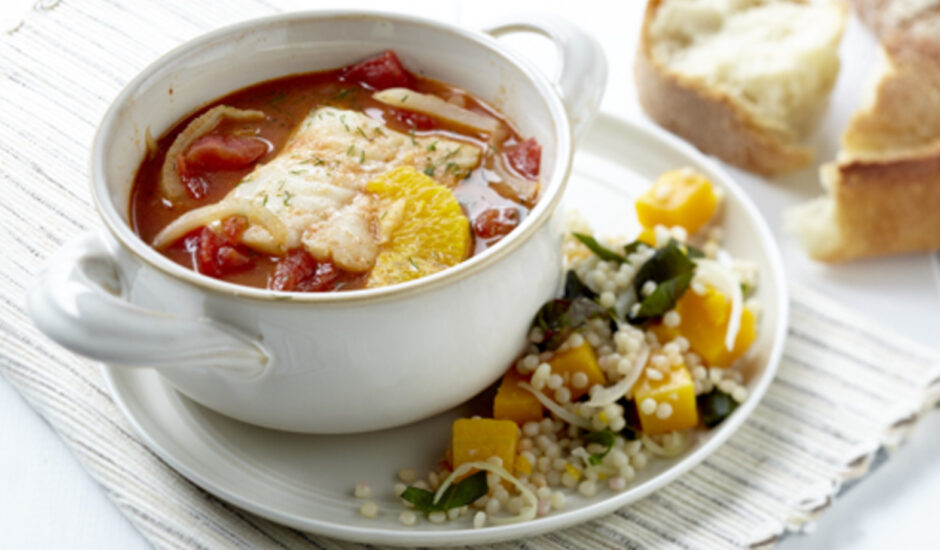 Halibut Stew with Fennel and Orange – Sena Sea