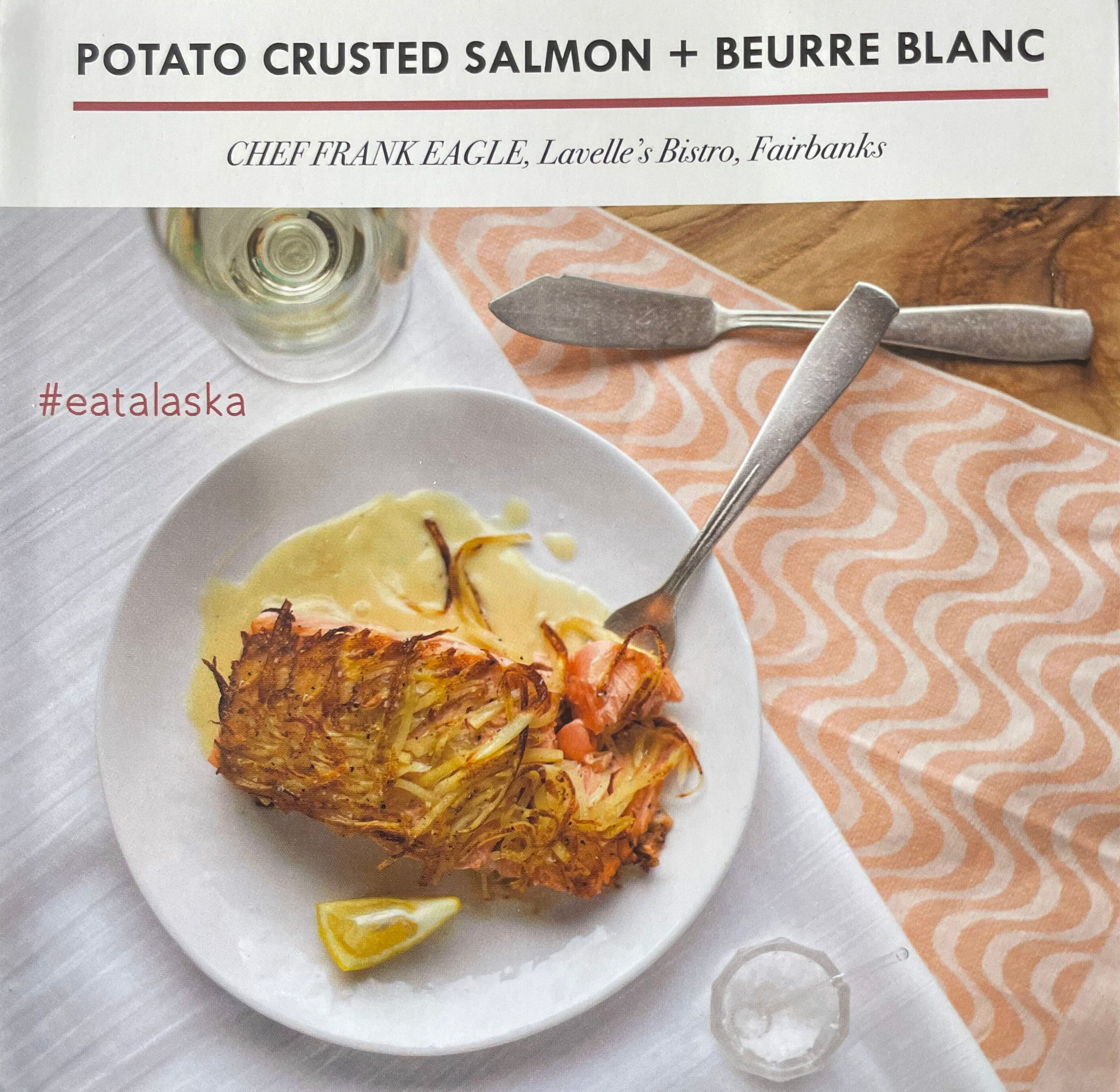 Potato Crusted Salmon – Sena Sea