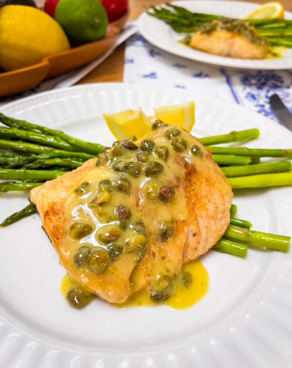 Lemon Caper Butter Sablefish – Sena Sea