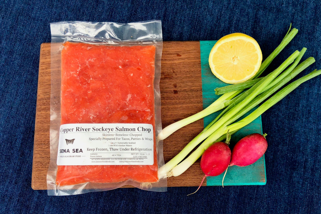 Copper River Sockeye Salmon Chop – Sena Sea